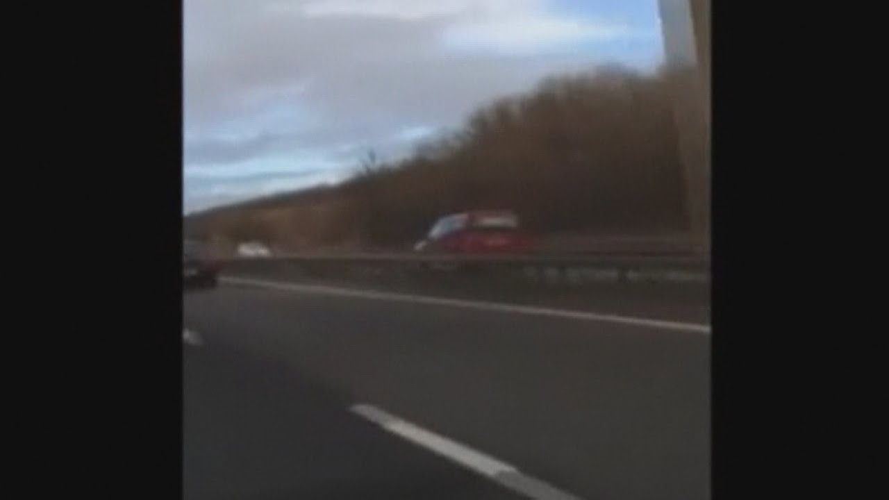 Driver goes 50mph on the wrong side of the motorway