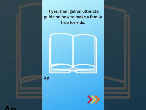 Family Tree Maker For Kids | How To Make A Family Tree For Kids? | 100% Free Tree Templates For Kids