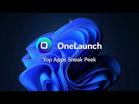 PREVIEW: OneLaunch Top Apps Windows 11 Edition