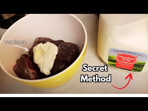 Remove the Gamey Taste from Deer Meat Using Dairy | Simple Big Game Cooking