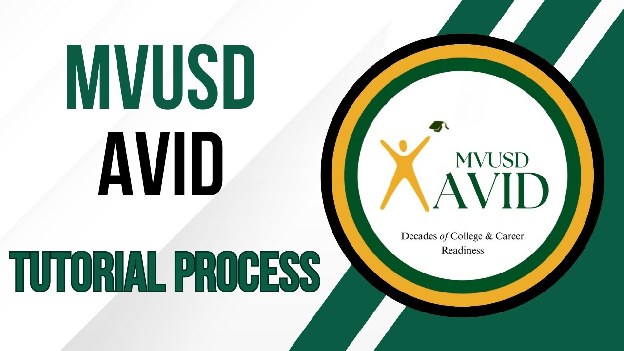 MVUSD AVID Tutorial Process