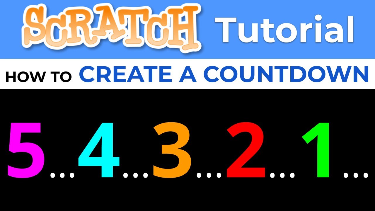 Scratch - Create A Countdown Timer