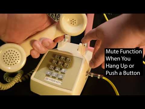 Telephone Microphone - Western Electric 2500 Area Code 312 Chicago - Darwin Audio