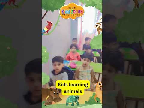 "Fun Learning at Daycare! 🏫🎨🐾 | Exploring & Learning About Animals! 🦁🐘"