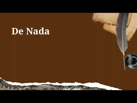 De Nada Pronunciation