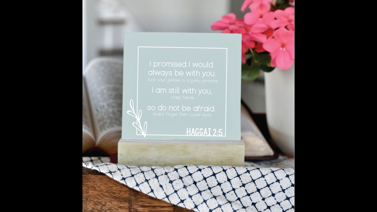 Scripture Cards for Kids//Memory Verses with Motions