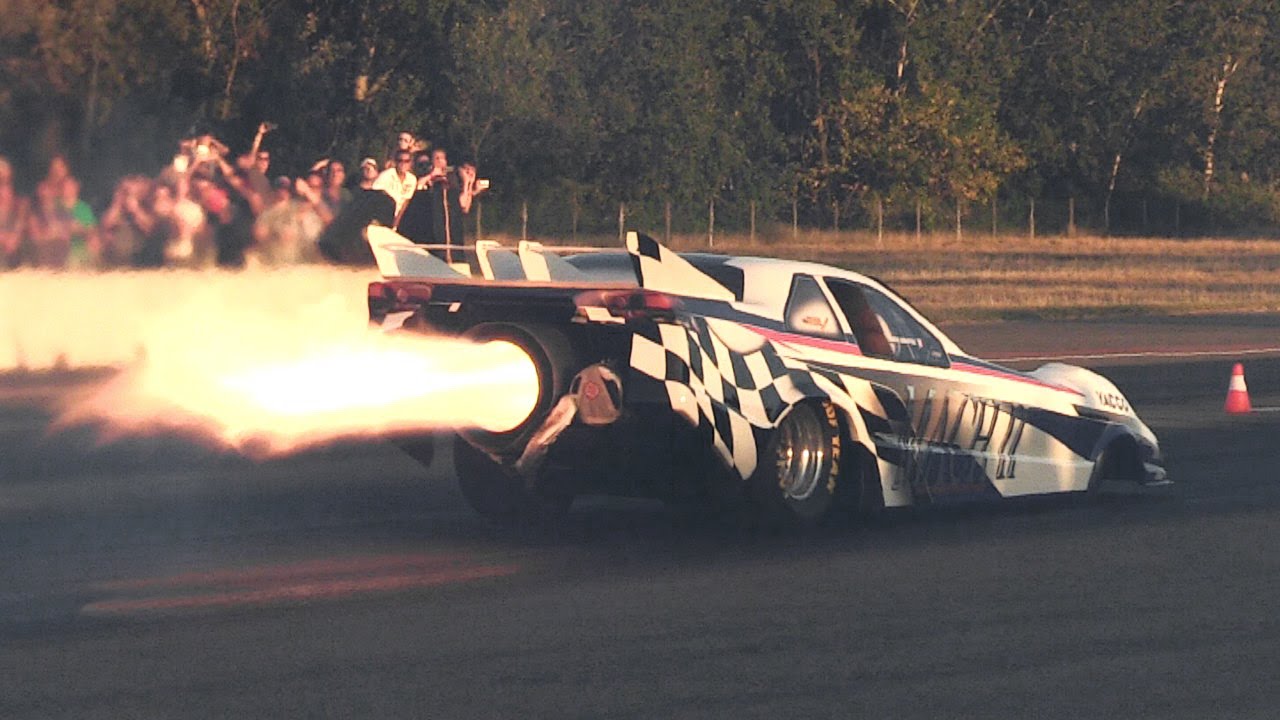 6000 HP Jet-Powered Funny Car Blows Italy Away - autoevolution