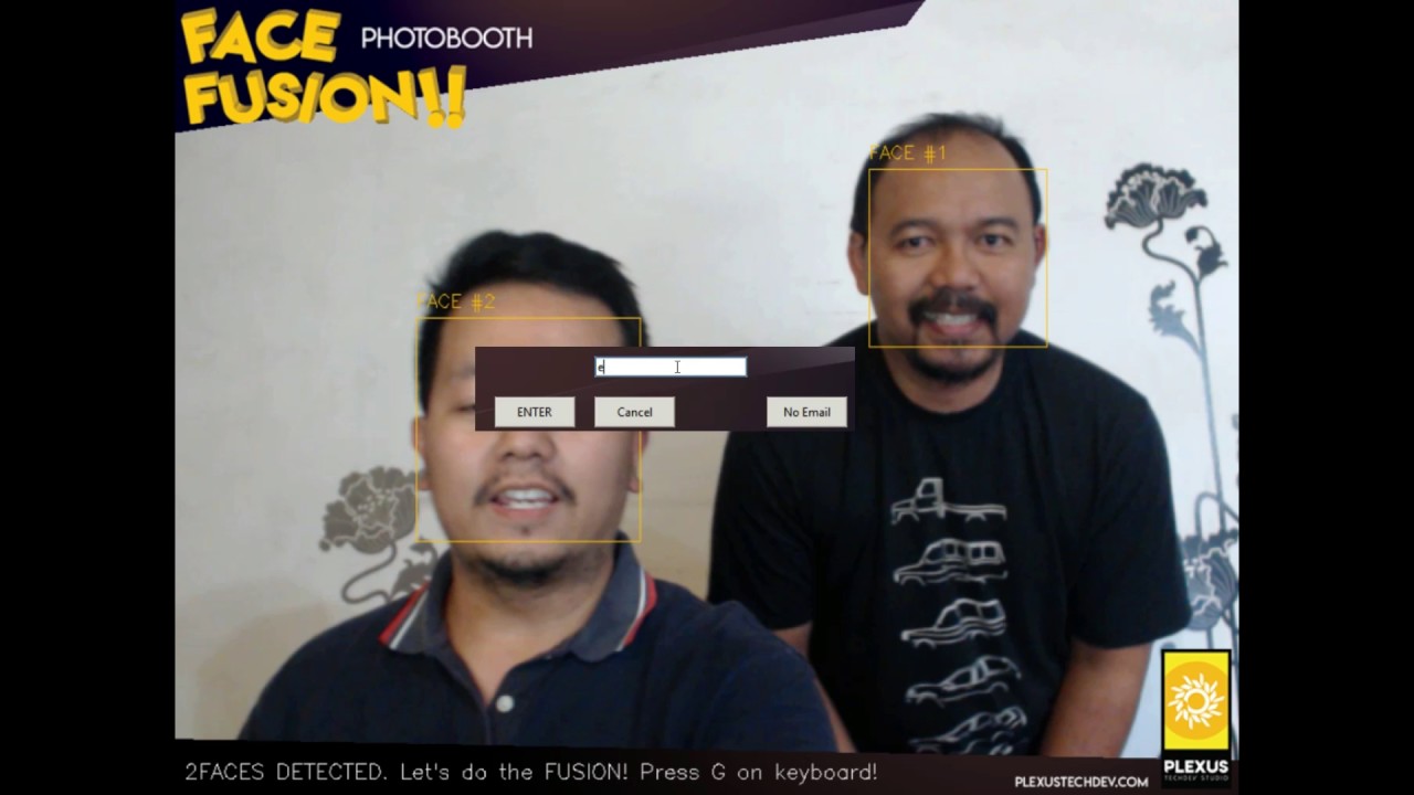 PLEXUS - Face Fusion Photobooth