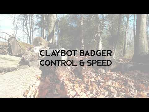 ClayBot Badger Speed and Control