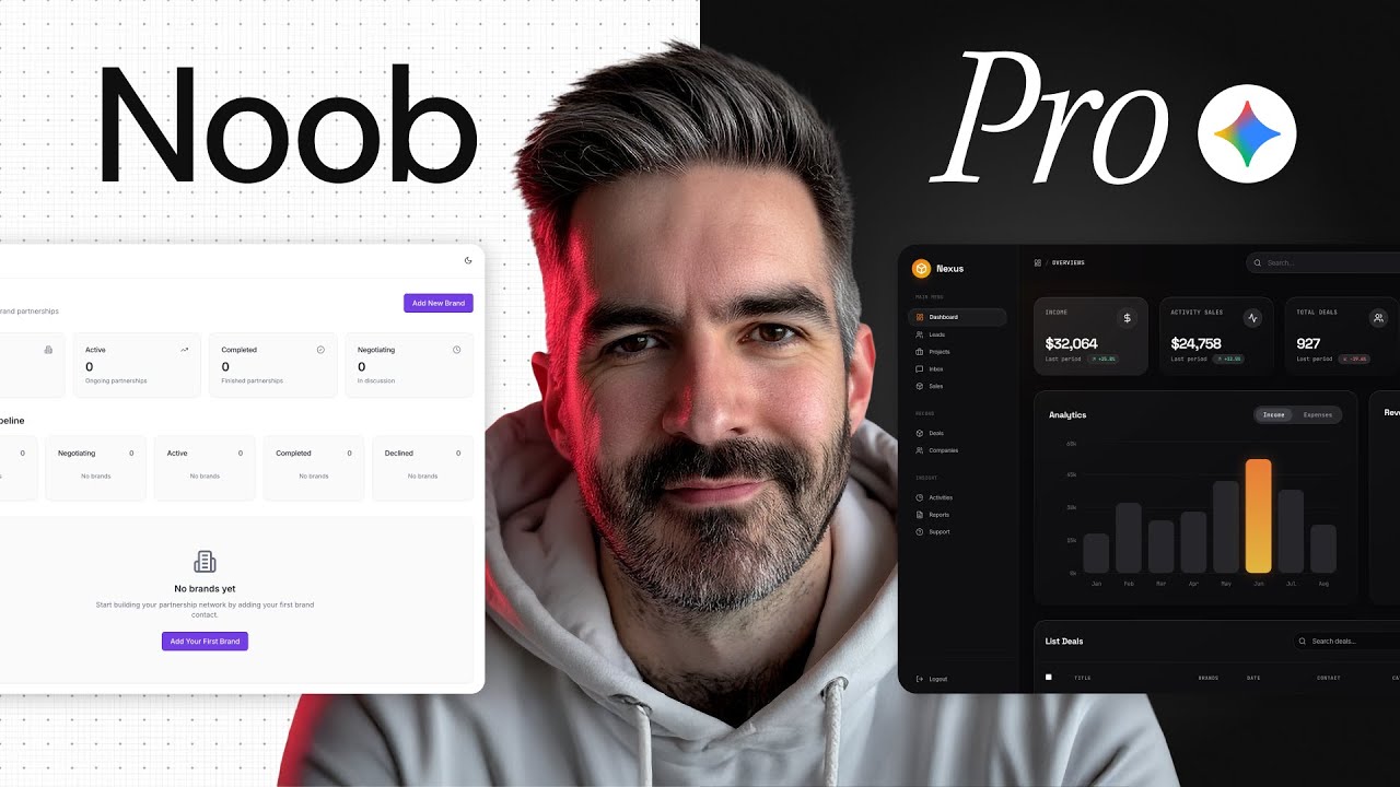 Amateur vs Pro: Advanced UI Design with Replit Design & Gemini 3 Pro
