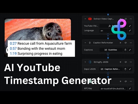 Making an AI YouTube Timestamp Generator with BuildShip