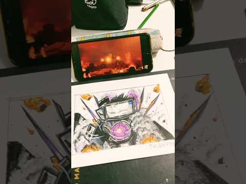 Drawing Titan TV Man in an Intense Battle In Skibidi Toilet 77 Part 3 #drawing #skibiditoilet #art