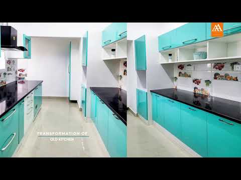 Amazing Kitchen before and after video