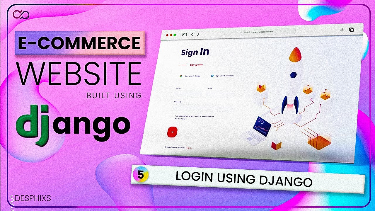 Login Users using Django| Django Authentication  | E-commerce Website using Django | Ep. 5
