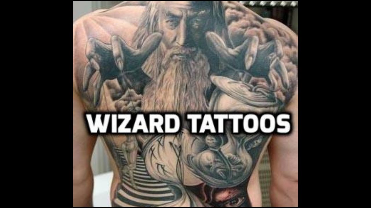 Wizard Tattoos - Best Wizard tattoo designs