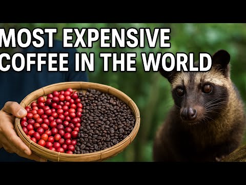 MOST EXPENSIVE COFFEE in the WORLD | Luwak Coffee Farm Experience in Bali