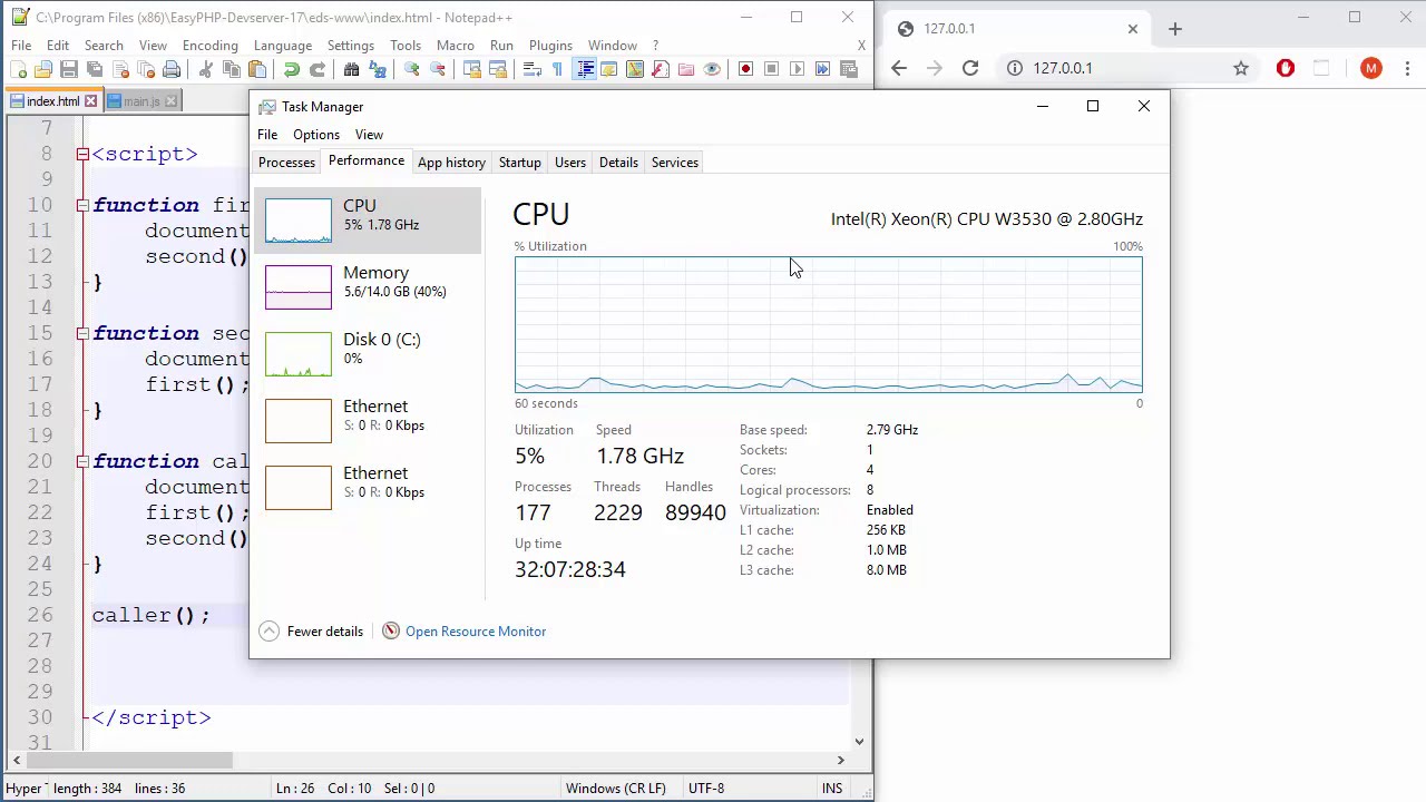 JavaScript Tutorial - 15 - Endless Loop - Infinite Loop