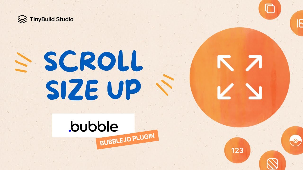 Bubble.io Plugin - Scroll Size Up