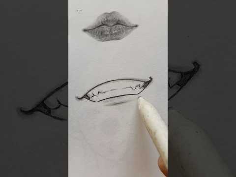 Quick sketch of anime mouth