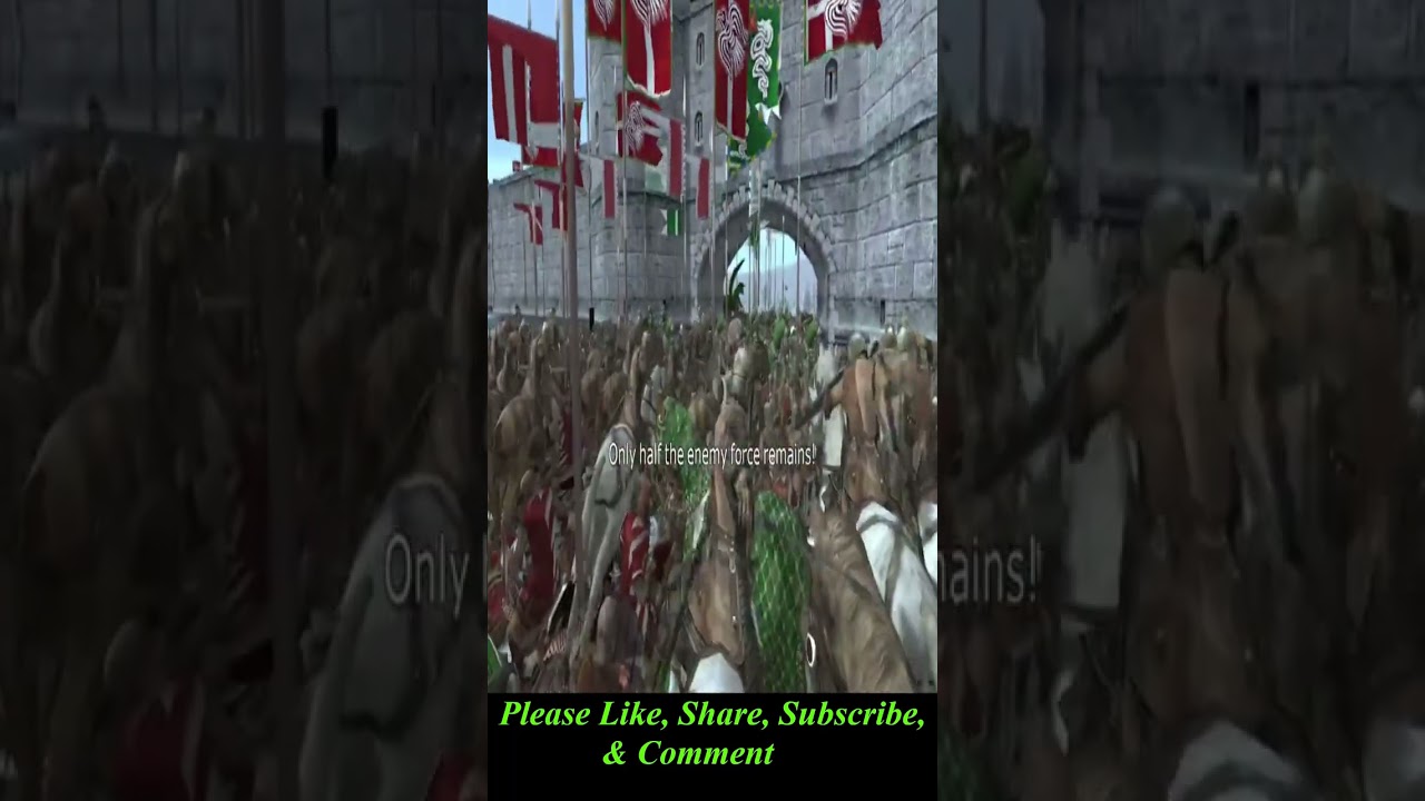 Swedish Pagans Push Back Milan - Total War Medieval 2 #Shorts