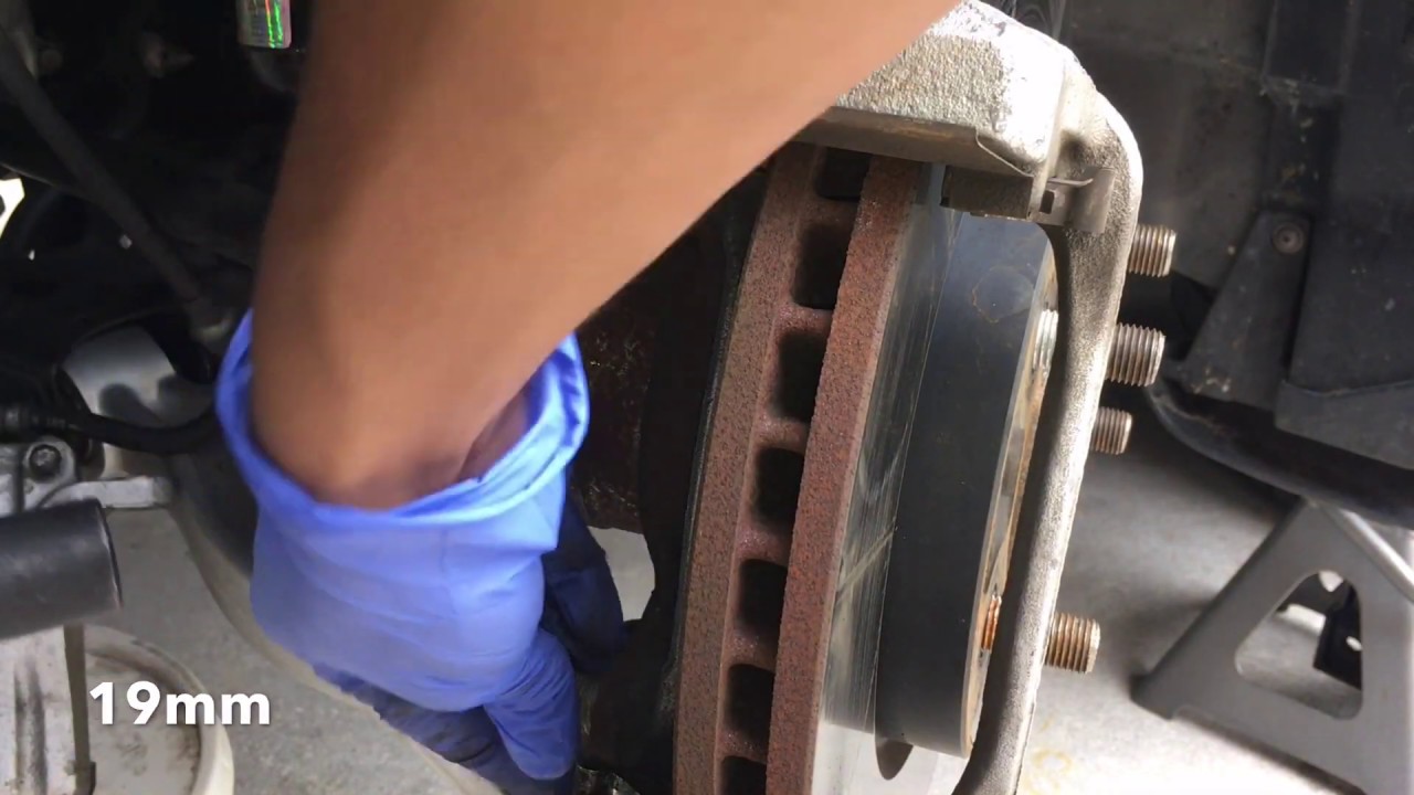 2005-2010 Honda Odyssey Front Brake Replacement MADE EASY