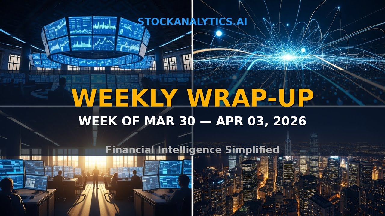Weekly Wrap-Up | Mar 30 — Apr 03, 2026