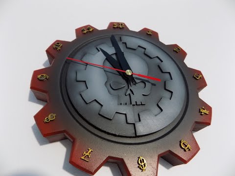 🕰️ Clock Tech Priest Warhammer・Free STL File for 3D printing・Cults