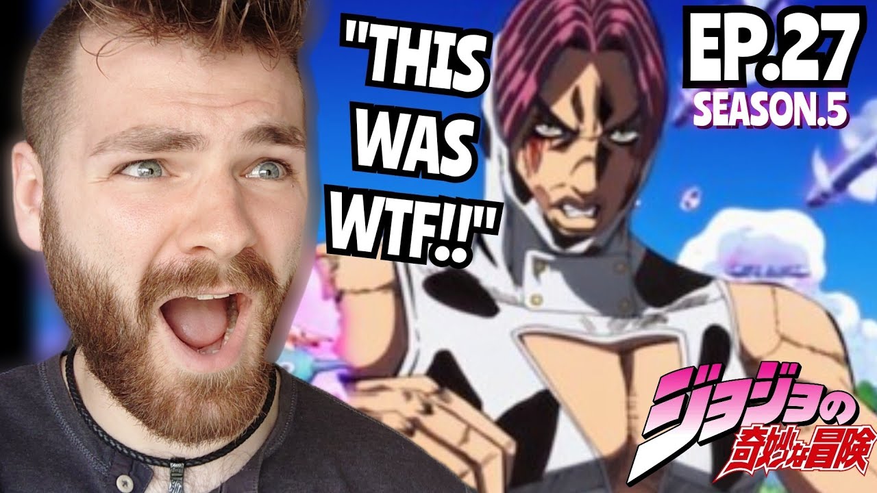 THE MOST SUS STAND EVER!!! | JOJO'S BIZARRE ADVENTURE *PART 6* EPISODE 27 | (S5 EP:27) REACTION!