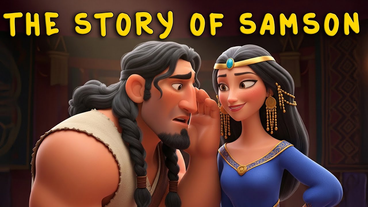 The story of Samson from the Bible | Samson and Delilah | Samson's strength | For (older) kids!