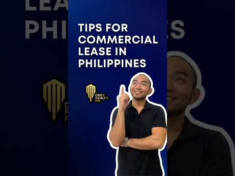 Tips For Understanding Commercial Lease Agreements in The Philippines #youtubeshorts #dreyrealtyph