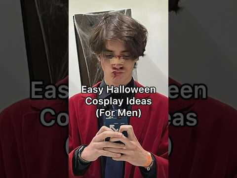 Easy Halloween Cosplay Ideas for Men!!! #shortsfeed #halloween #cosplay #fypシ #anime #subscribe #fy