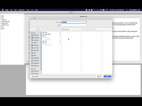 GitHub - csb6/tk-code: A prototype text editor/IDE in Ruby/Tk