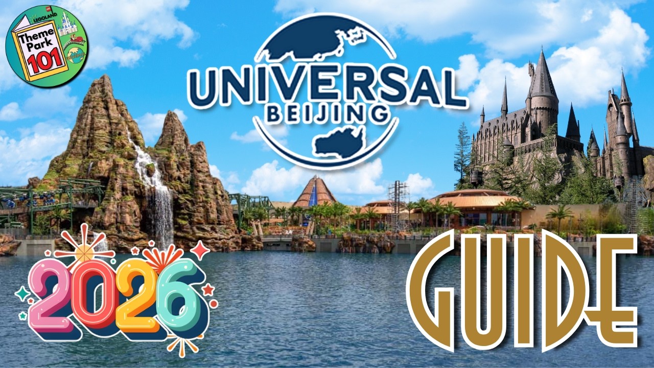 Universal Studios Beijing RIDES & ATTRACTIONS - 2026 - 5th Anniversary! BEIJING, CHINA
