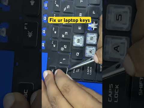 Laptop keyboard keys fix #keyboardproblem #laptop #shorts