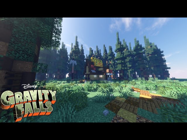 Gravity Falls Mystery Shack Minecraft Map