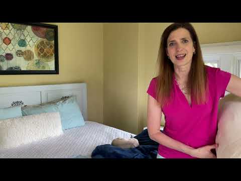 How to Store a Comforter, Quilt or Blanket in Plain Sight