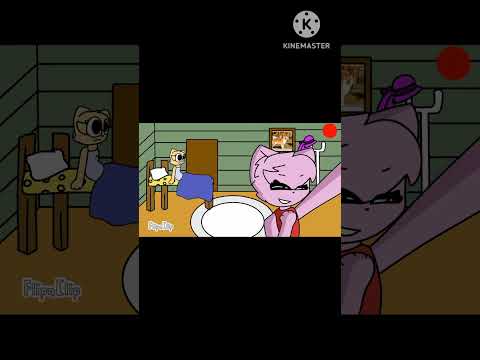 Wake Up sleepy head meme (old Piggy Trend) #shorts #flipaclip #piggy