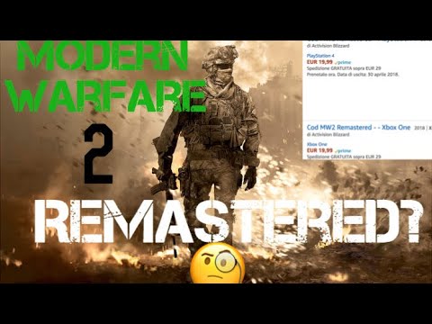 Modern Warfare 2 Remastered Listed By Amazon Italy