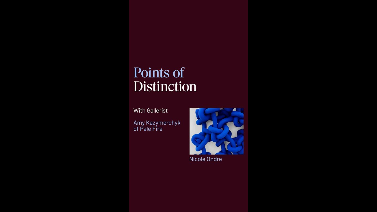 Points of Distinction: Amy Kazymerchyk of Pale Fire on Nicole Ondre