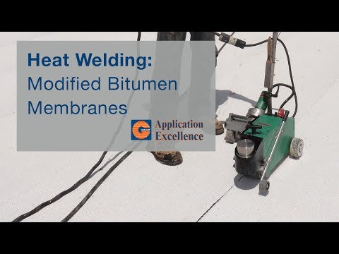 Heat Welding Modified Bitumen Membranes - Garland Application Excellence