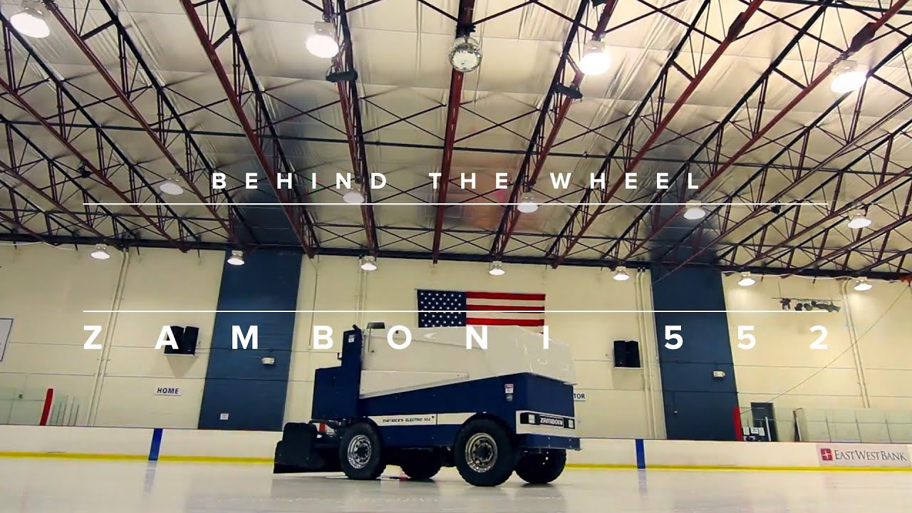 Zamboni 552 Electric Ice Resurfacer | Behind The Wheel