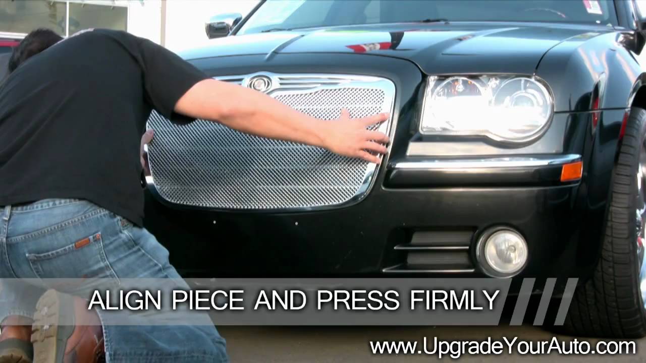 Chrome Mesh Grille Overlay Installation Video