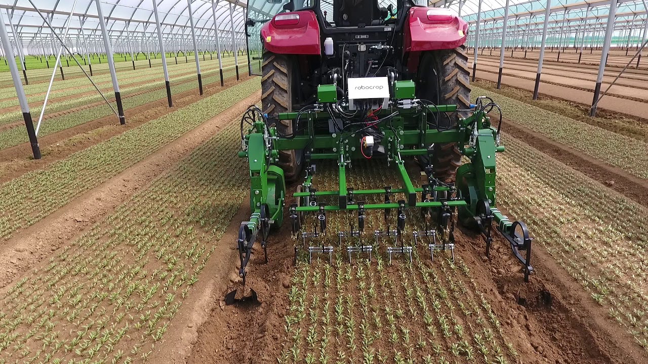 Robocrop Guided Hoes | Crop Imaging System | Garford Farm Machinery