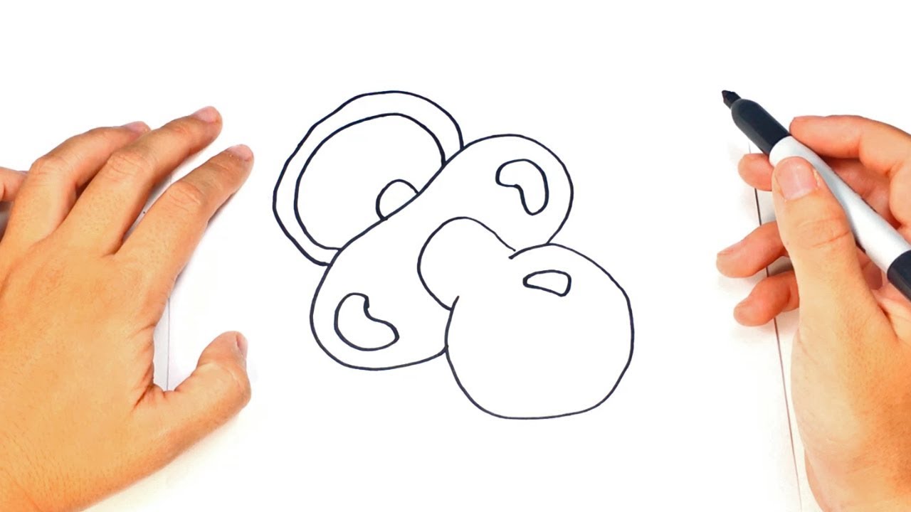 Como dibujar un Chupete paso a paso | Dibujo fácil de Chupete