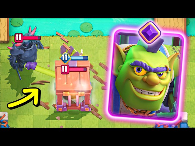 Best decks with Goblin Cage Evolution in Clash Royale