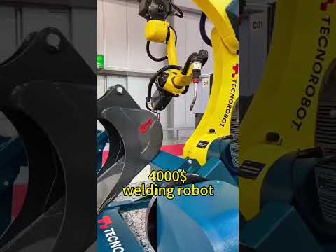 6-axis welding robot, robotic arm#factory #industrial #robotic #automate#mechanical #six #welding