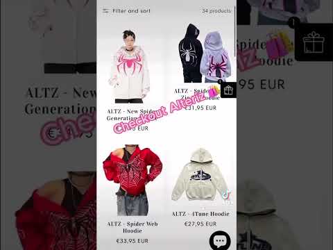 Checkout the cheapest Y2K store on Youtube 🛍️ #hoodie #fullziphoodie #fashion #spidermanhoodies