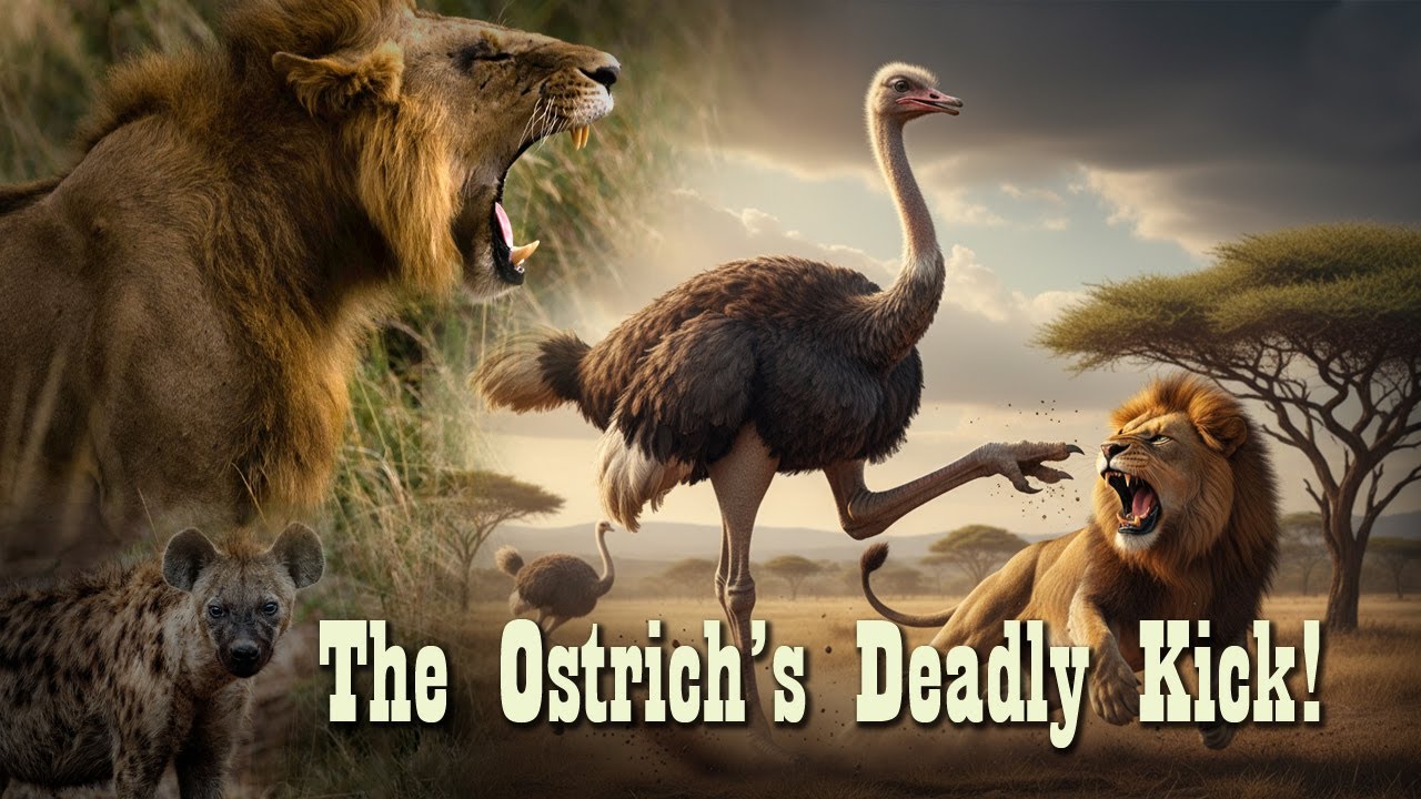 The Ostrich’s Deadly Kick | Wild Defense Documentary