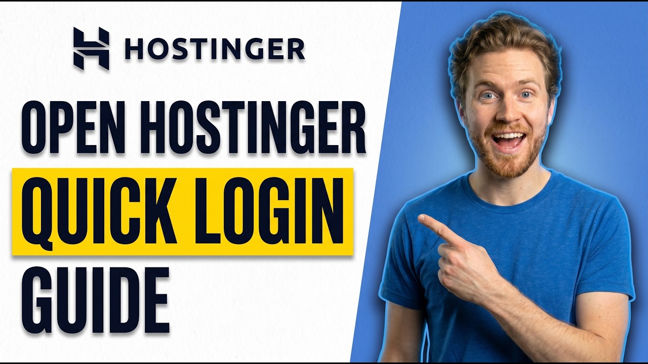 How To Open Hostinger (Quick Login Guide)