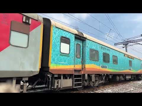 Indian railway sanghmitra train dnr to smvt
